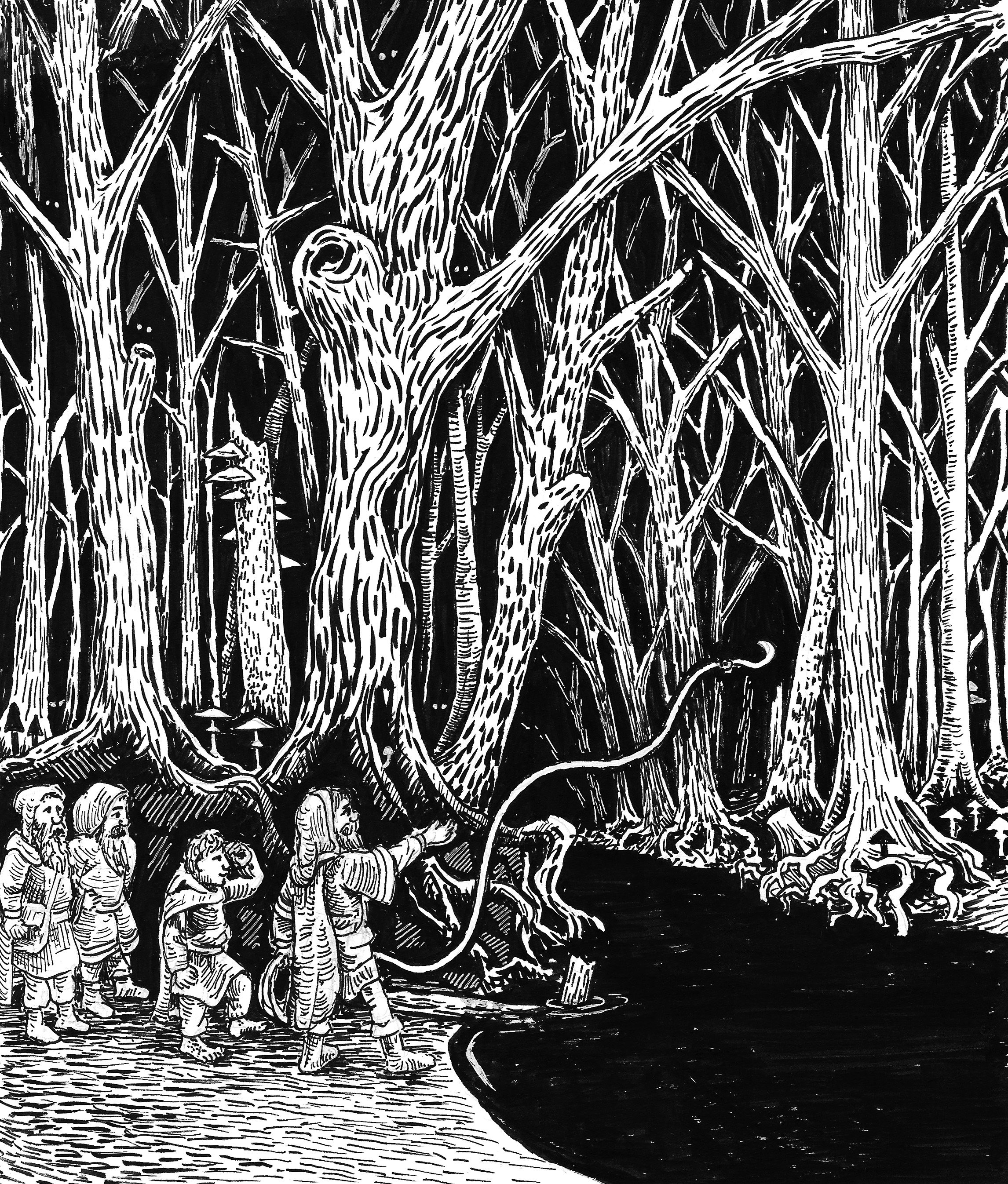 Bilbo Baggins Drawing Tolkien