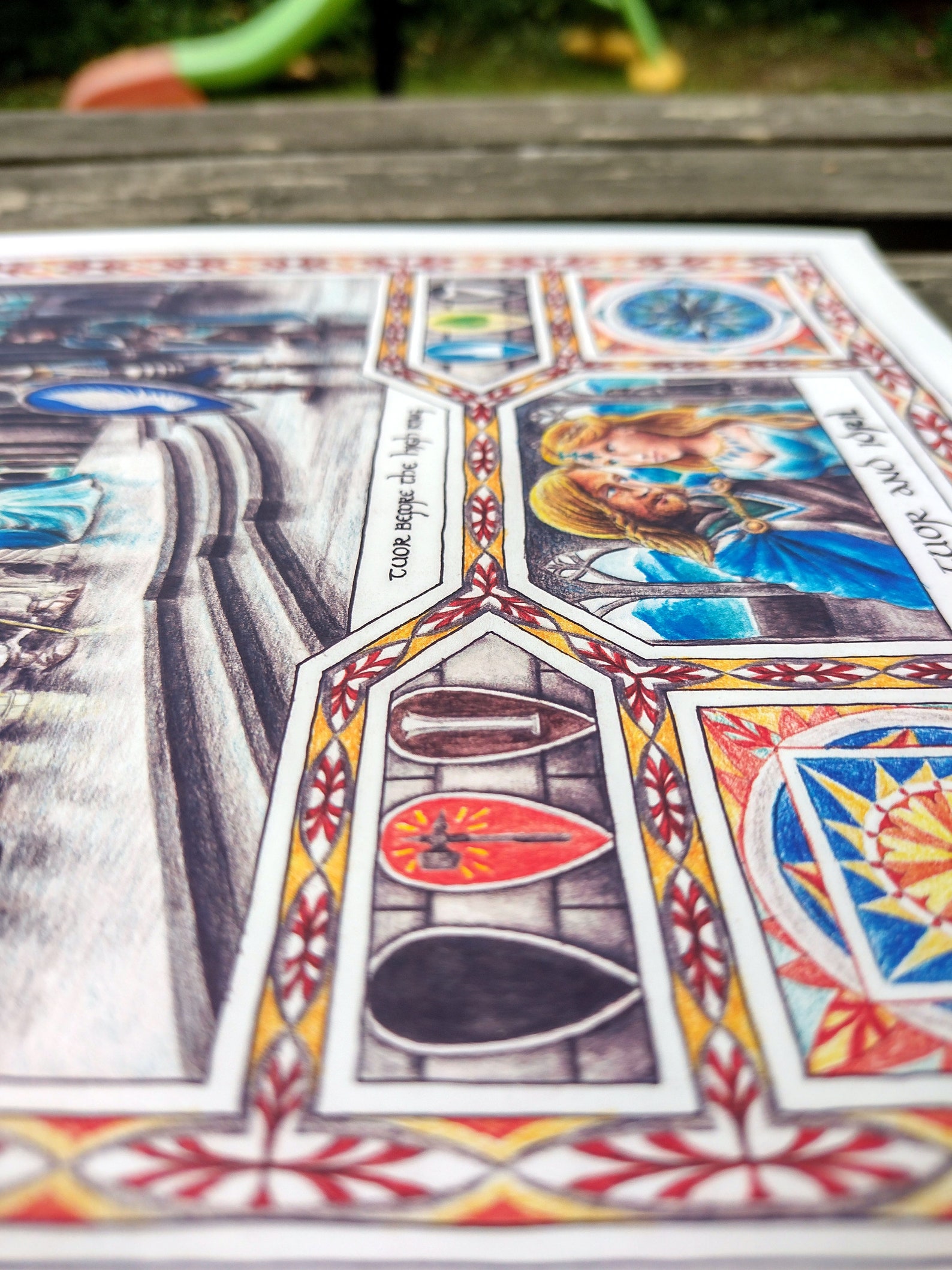 Tuor Coming to Gondolin Art Print Fantasy Illustration J. - Etsy Canada