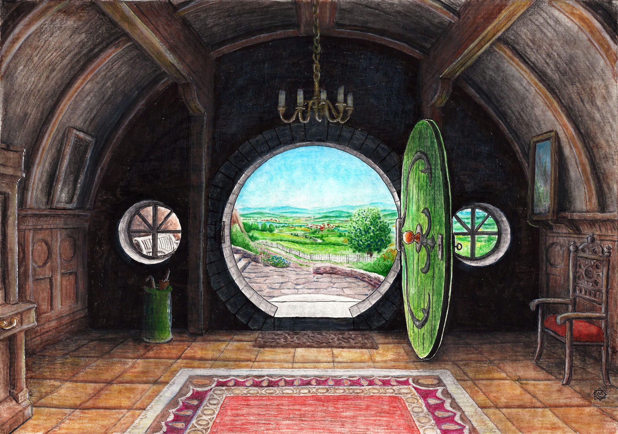 Jrr Tolkien Art Prints