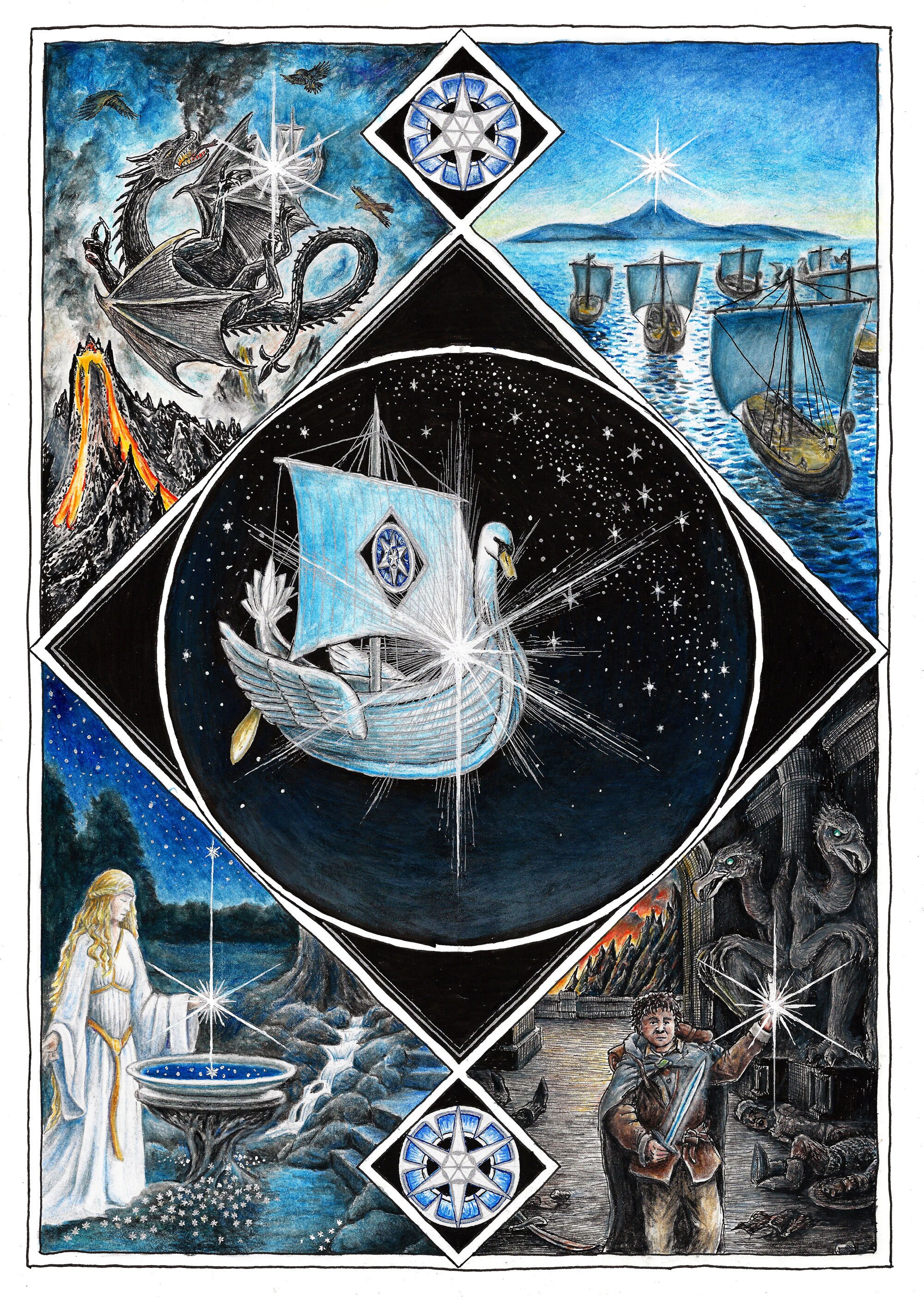 Jrr Tolkien Art Prints