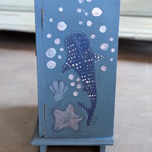 Hand Painted Vintage Jewelry Music Box With Ocean Scene - Etsy
