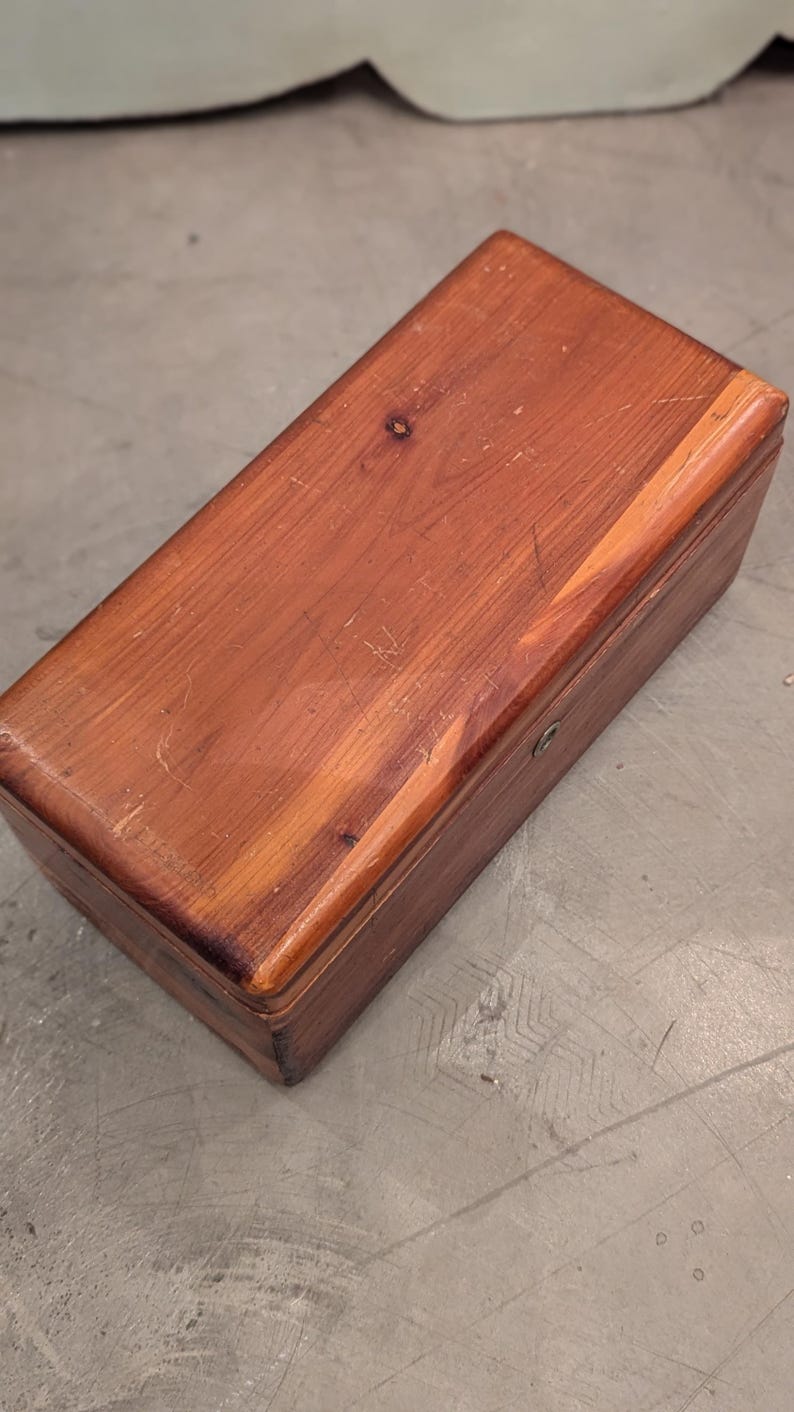 Antique Miniature Lane Cedar Chest Delis Bros. Furniture Co - Etsy