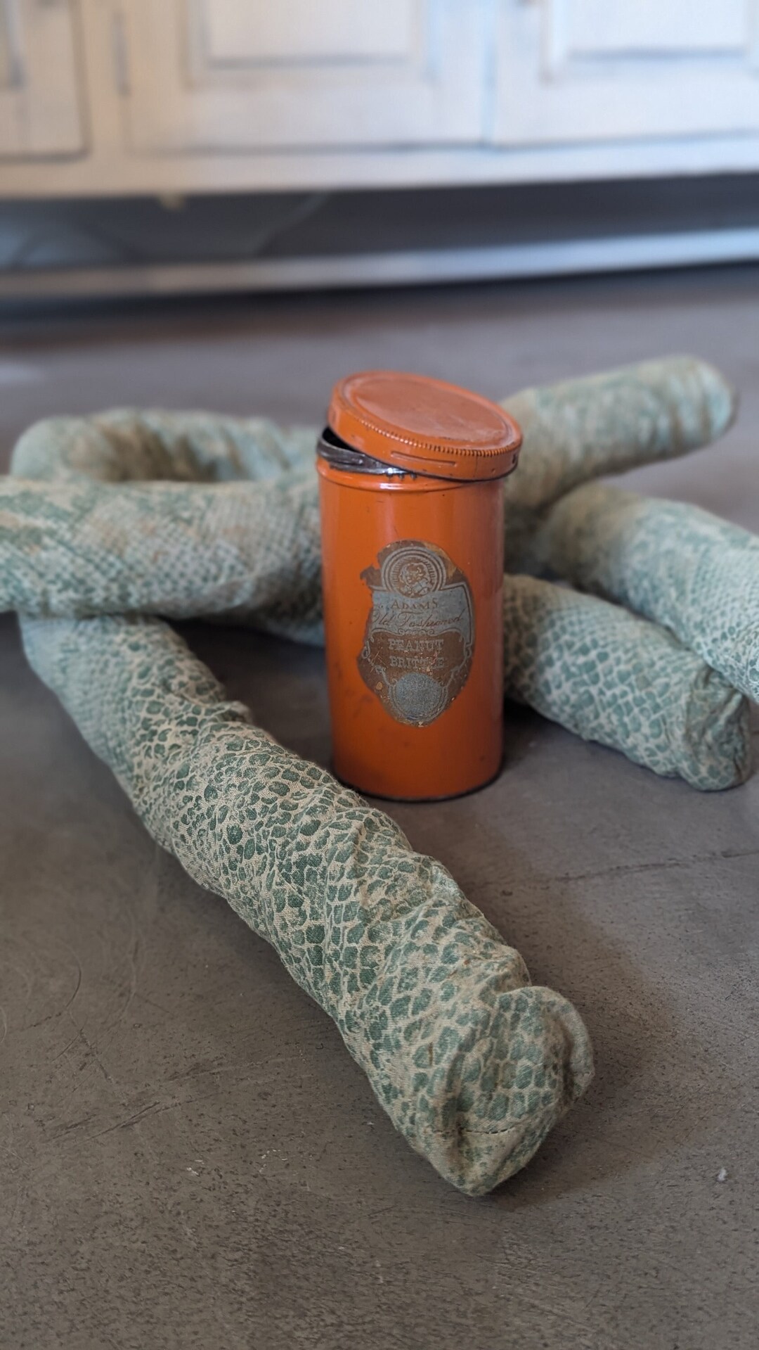 Peanut Brittle Snake-in-a-can Gag Gift Vintage Tin Container - Etsy