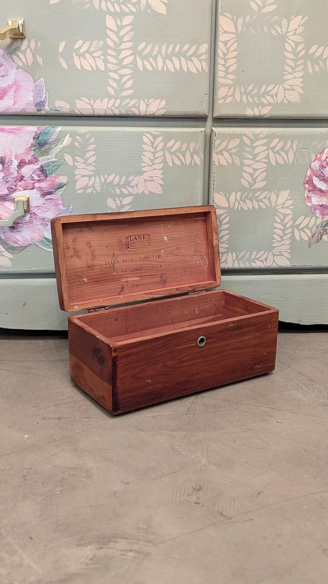 Antique Miniature Lane Cedar Chest Delis Bros. Furniture Co - Etsy