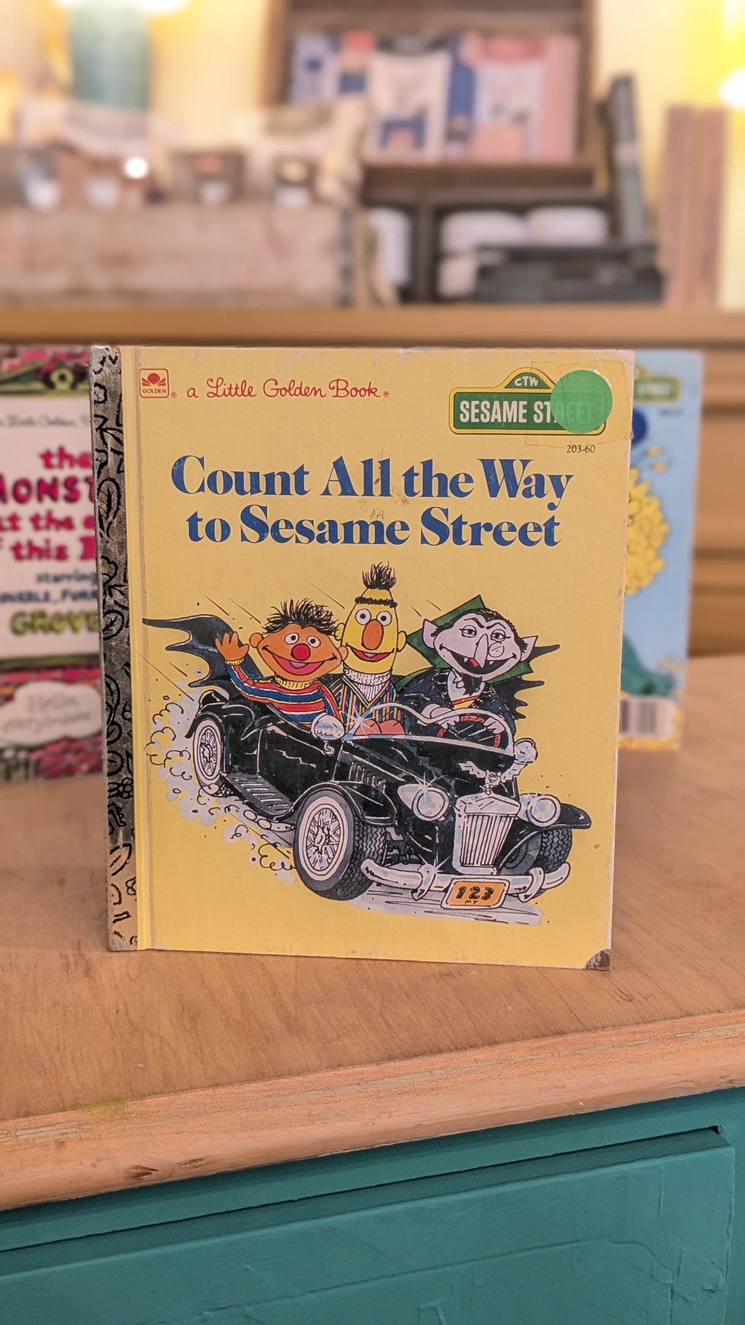 Little Golden Books-set of 2 Sesame Street - Etsy