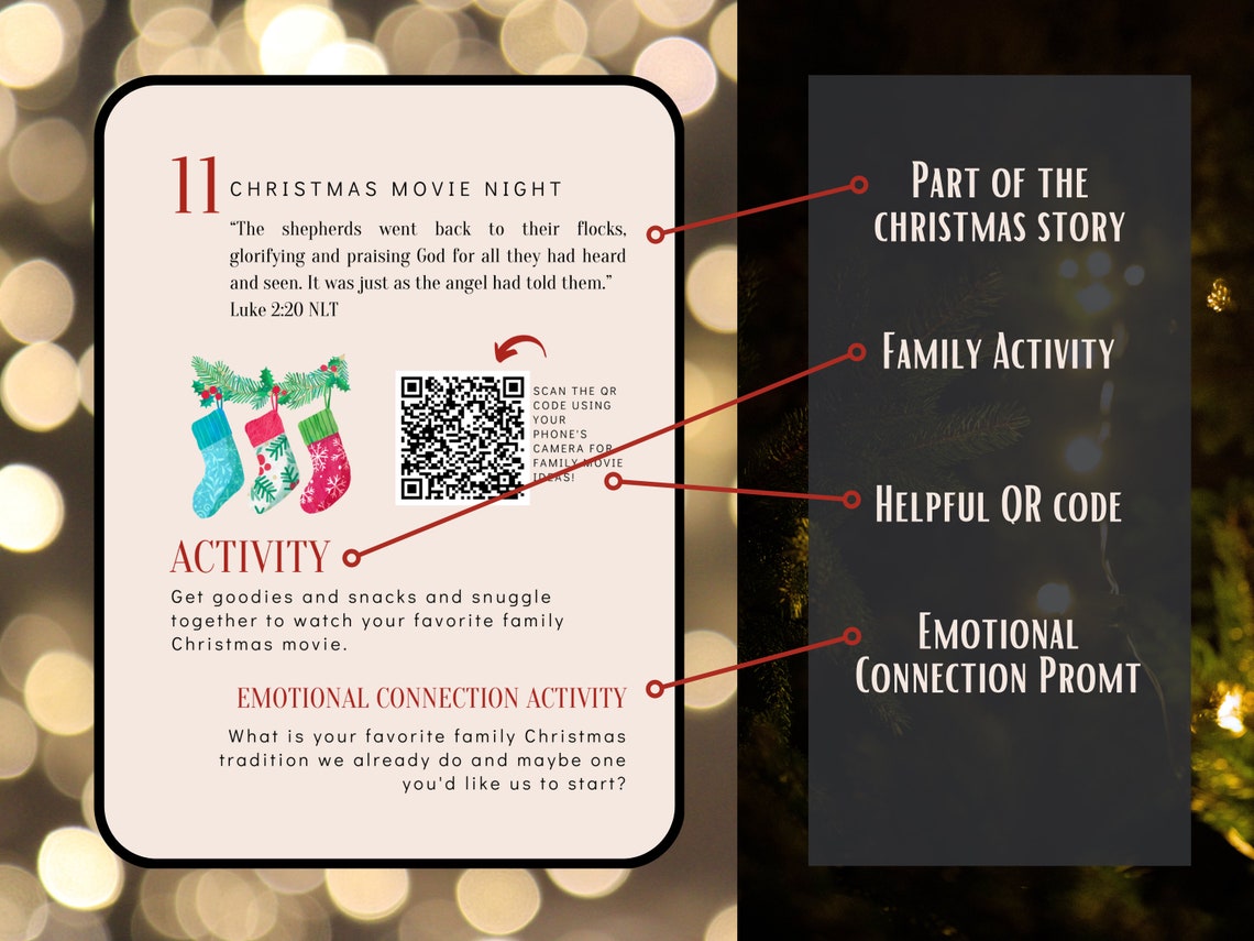 12 Days of Connection Christmas BUNDLE | 12 Intentional Questions ...