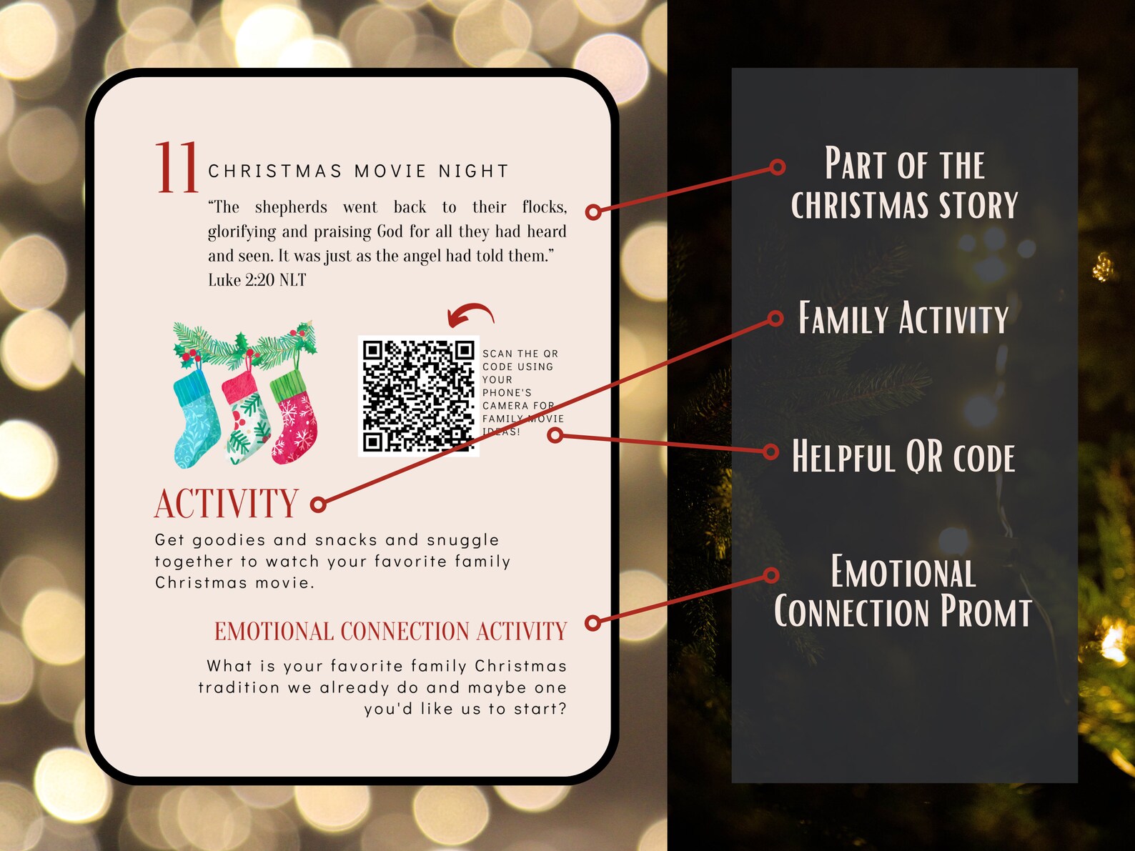 12 Days of Connection Christmas BUNDLE | 12 Intentional Questions ...