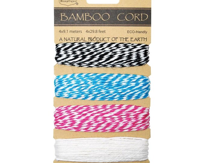 Peony Bamboo Bakers Twine for Packaging Etc. 4 Colors 120 - Etsy