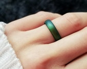 Knot Theory Enchanted Forest Silicone Ring for Couples - Etsy