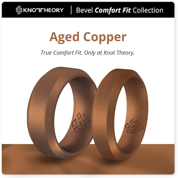 Copper silicone ring store