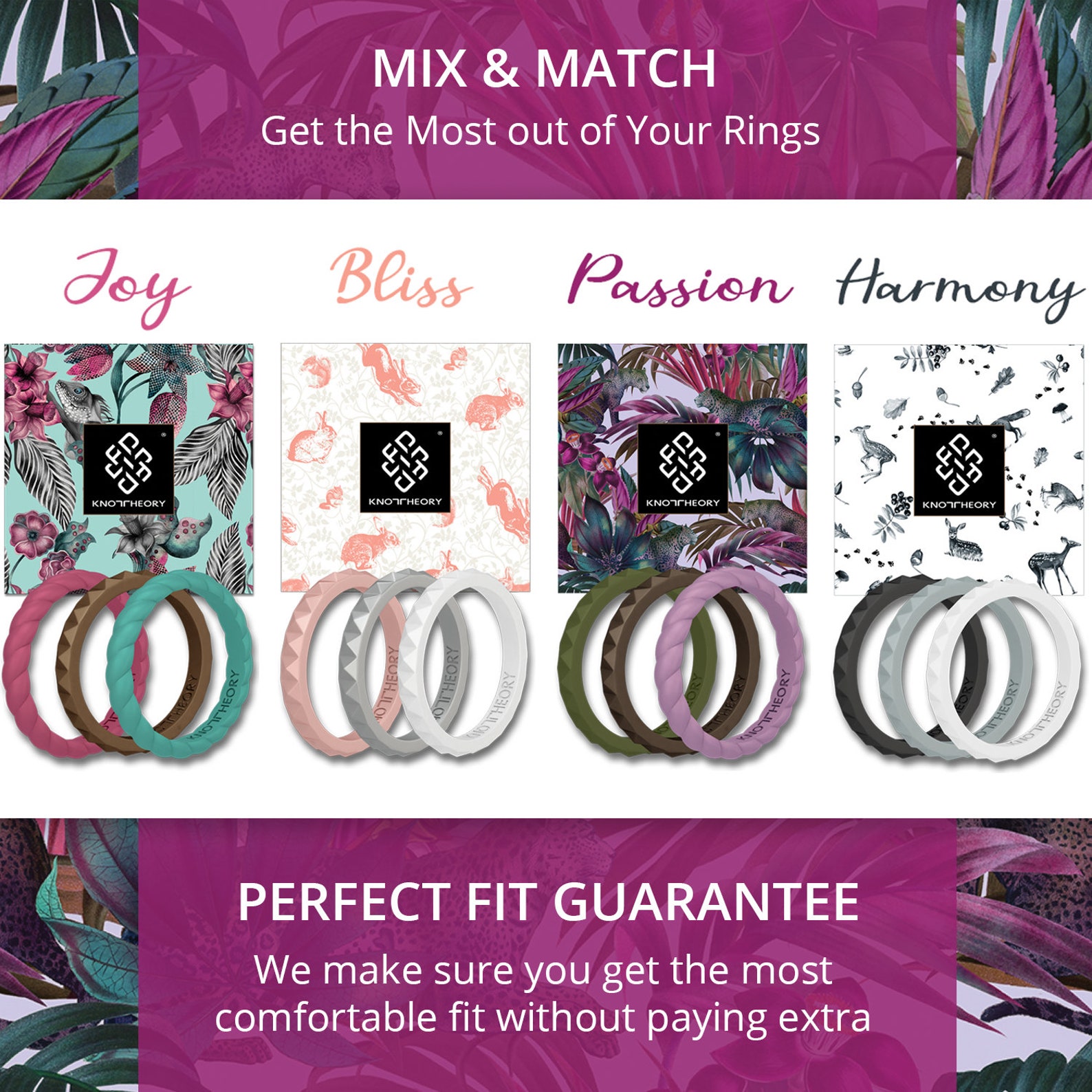 Stackable Silicone Rings for Women in Green Bronze Purple - Etsy