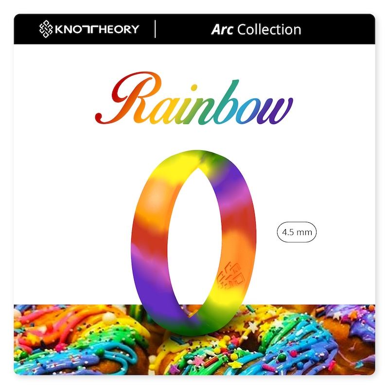 Rainbow Ring - Etsy