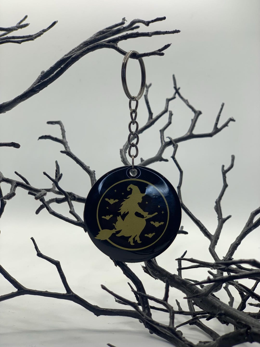 Witchy Acrylic Keychain - Etsy