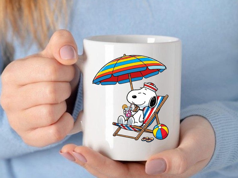 Summer Snoopy Clipart Bundle – Vacation Beach Designs (300 DPI PNG) - Etsy