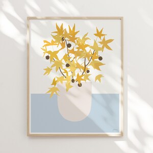 Sweet Gum Pods Art Print Signed and Printed by Jorey Hurley Unframed or ...