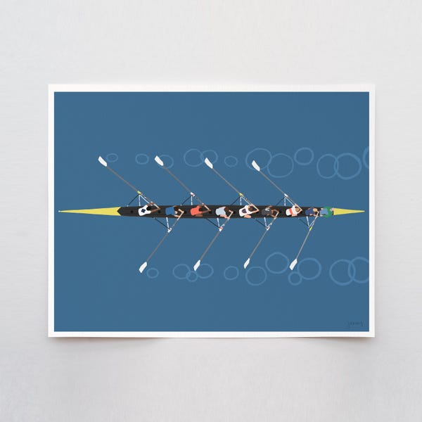 Rowing - Etsy