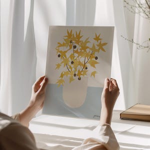 Sweet Gum Pods Art Print Signed and Printed by Jorey Hurley Unframed or ...