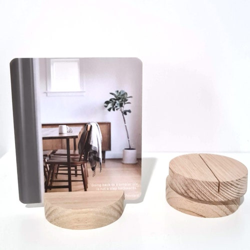 Small ARCH Timber Photo Stand Photo Holder Photo Display - Etsy