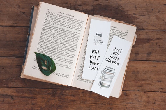 Bookmark Set of 5 | Etsy