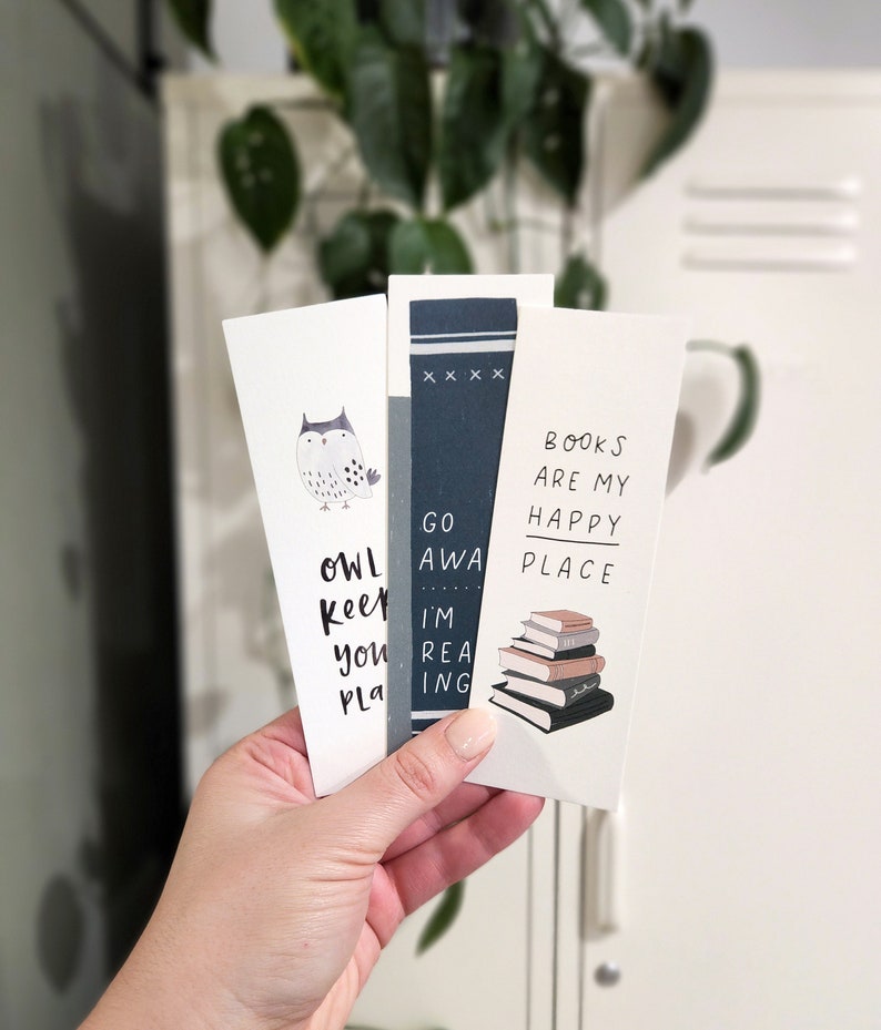Bookmark Set of 5 - Etsy