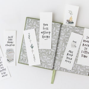 Bookmark Set of 5 | Etsy UK