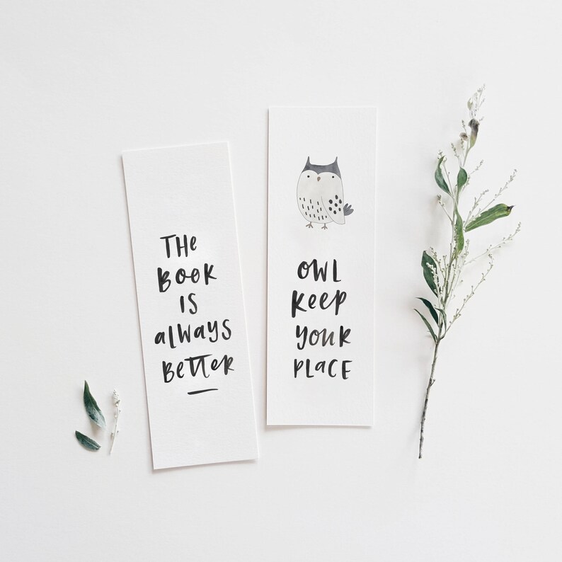 Bookmark Set of 5 - Etsy UK