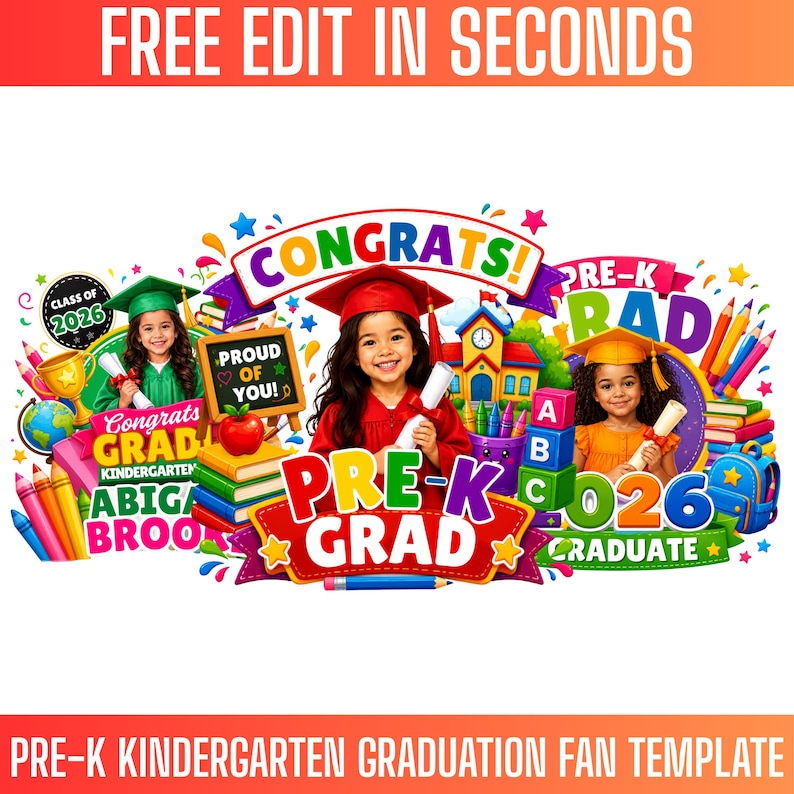 Kindergarten Certificate Printable Diploma Template | Graduation Award ...