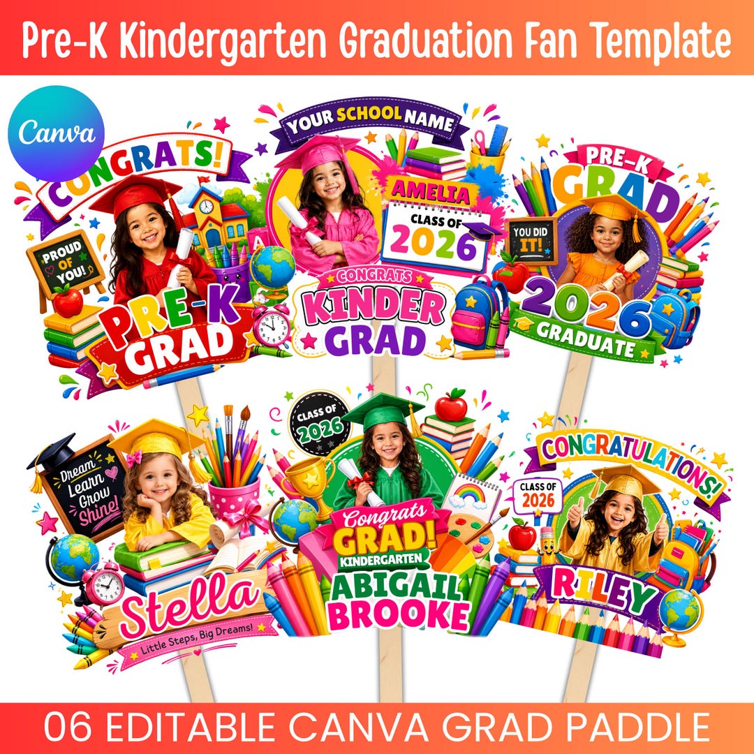 Kindergarten Certificate Printable Diploma Template | Graduation Award ...