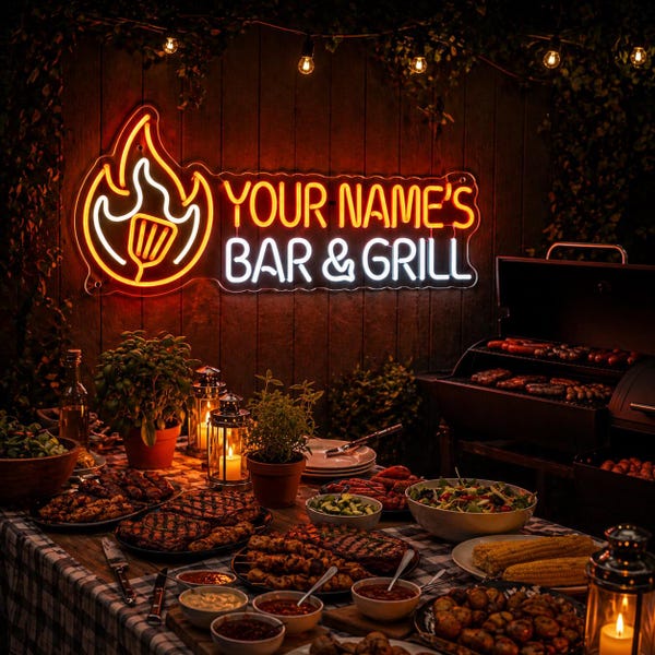 Neon Kitchen - Etsy UK