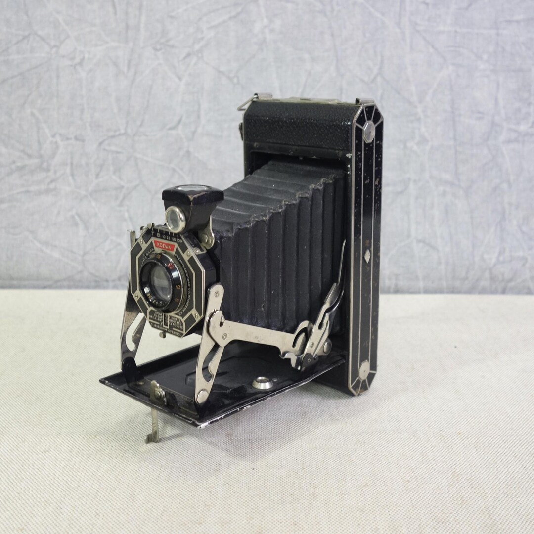 Vintage Kodak Six 16 Folding Film Camera, 1930's Art Deco Collectible ...