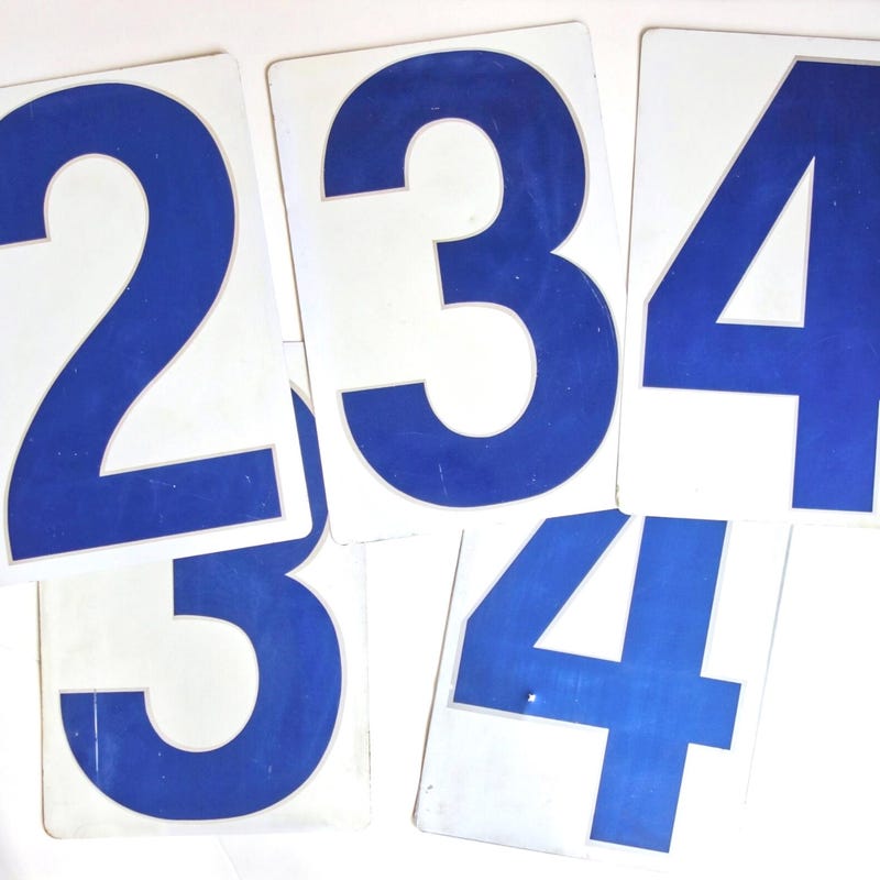 Gas Station Numbers - Etsy