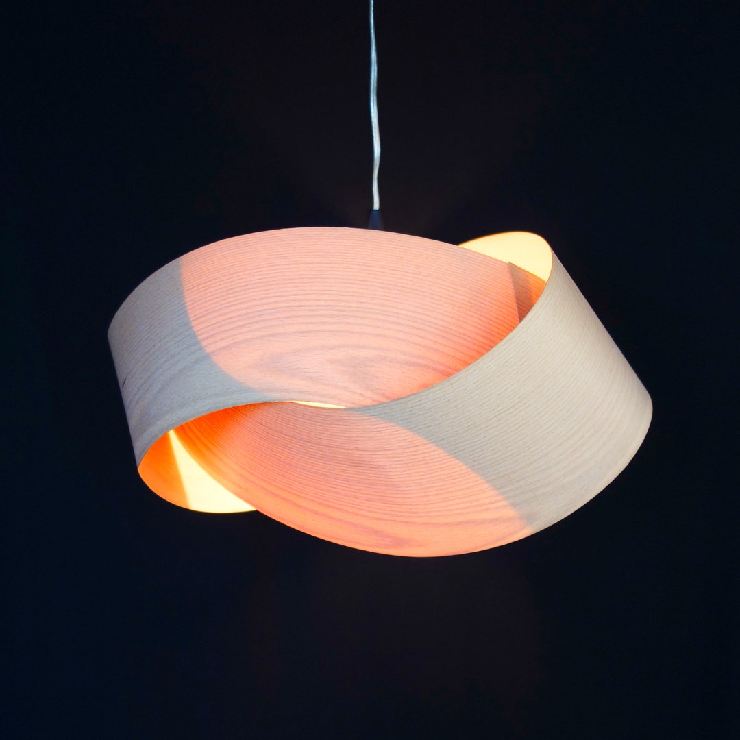 Vintage Wood Pendant Lamp, Nut Knot Light, Luzifer LZF, Modern Home ...