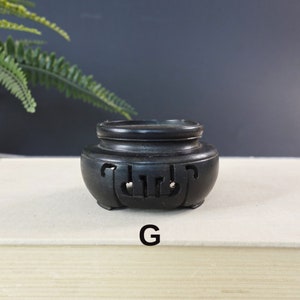 Your Choice Vintage Asian Carved Wood Stand, Oriental Fish Bowl Riser ...