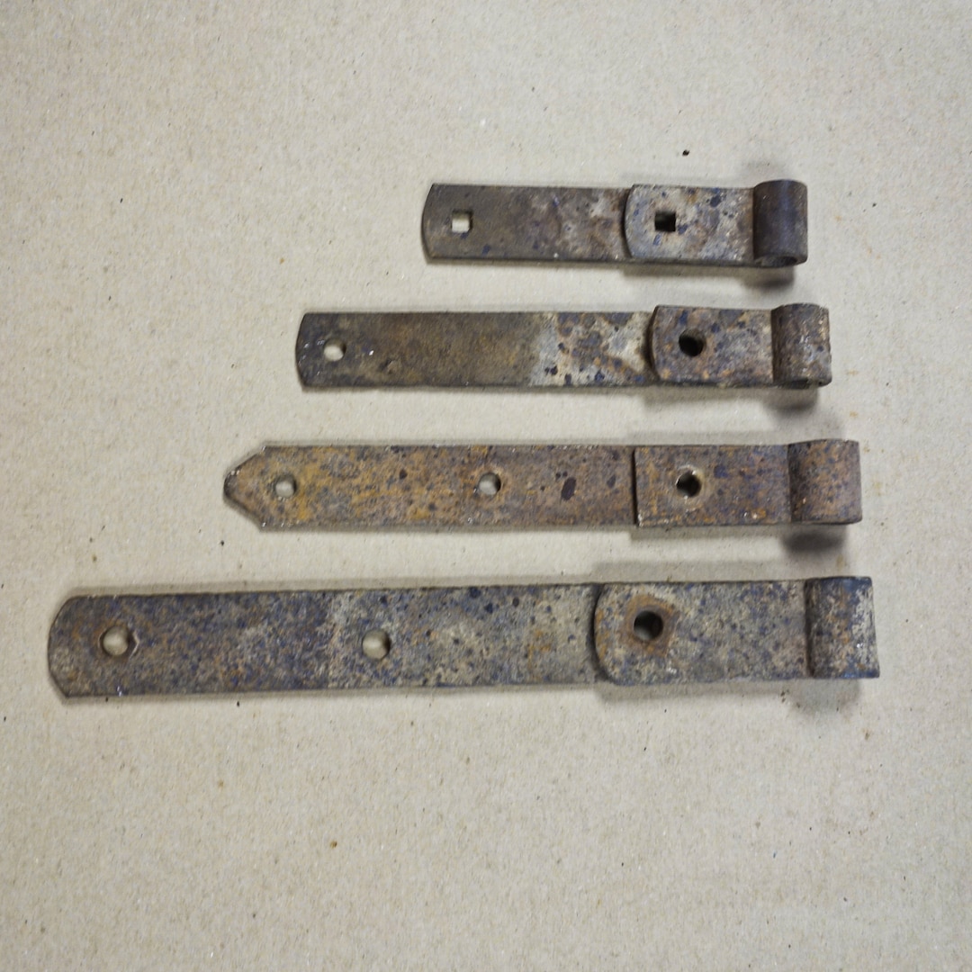 Choice Vintage Forged Iron Strap Hinges, Barn Door Shutter Hinges ...
