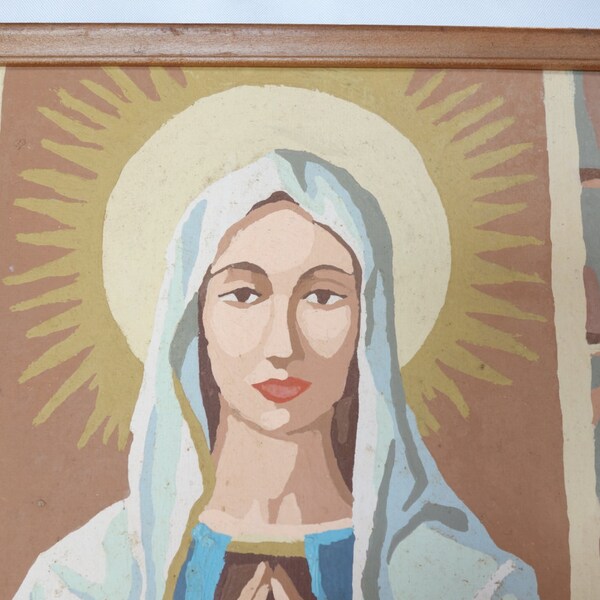 Religious Paint by Number - Etsy