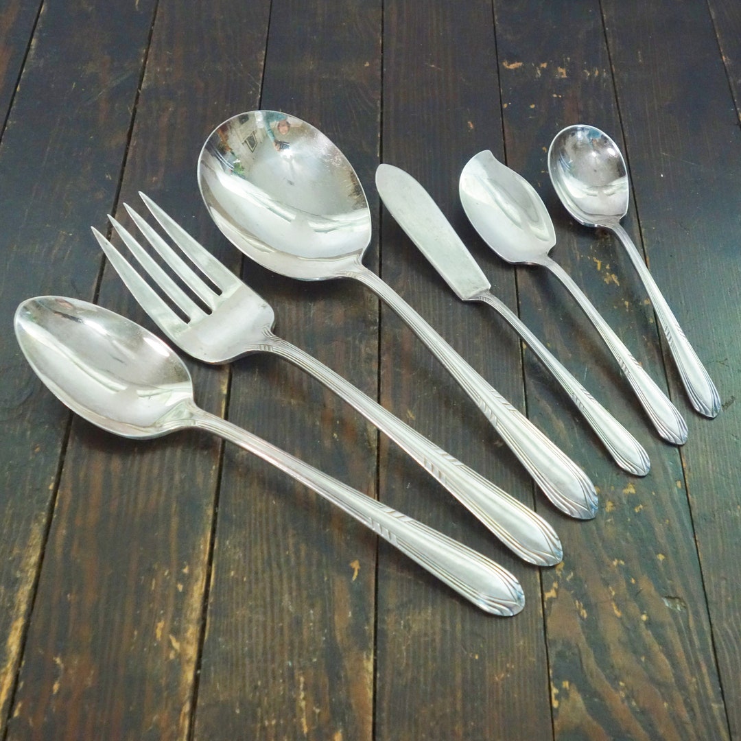 Your Choice Silver Plate Serving Utensils, Fascination Silverplate ...