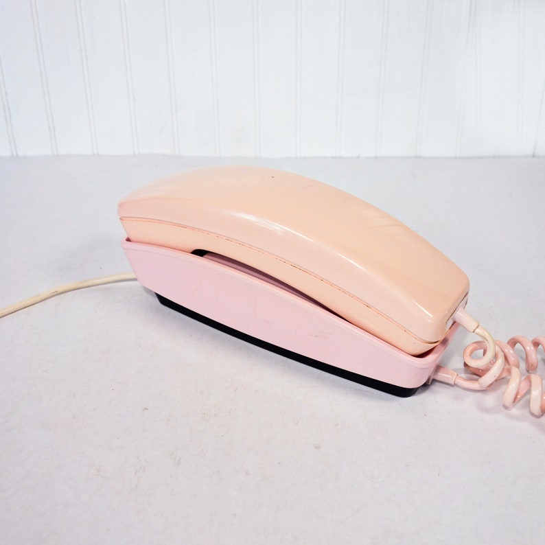 Retro Pink Phone, Vintage Rare Automatic Electric, AE Styleline 981 ...