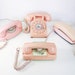 Retro Pink Rotary Phone, Vintage Rare Automatic Electric, Starlite AE ...