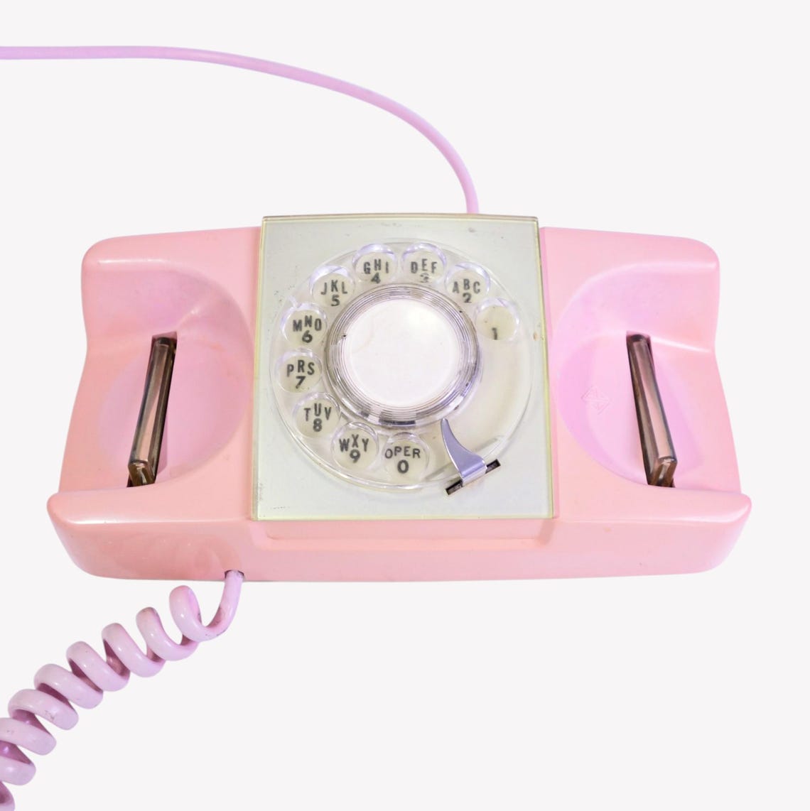 Retro Pink Rotary Phone, Vintage Rare Automatic Electric, Starlite AE ...