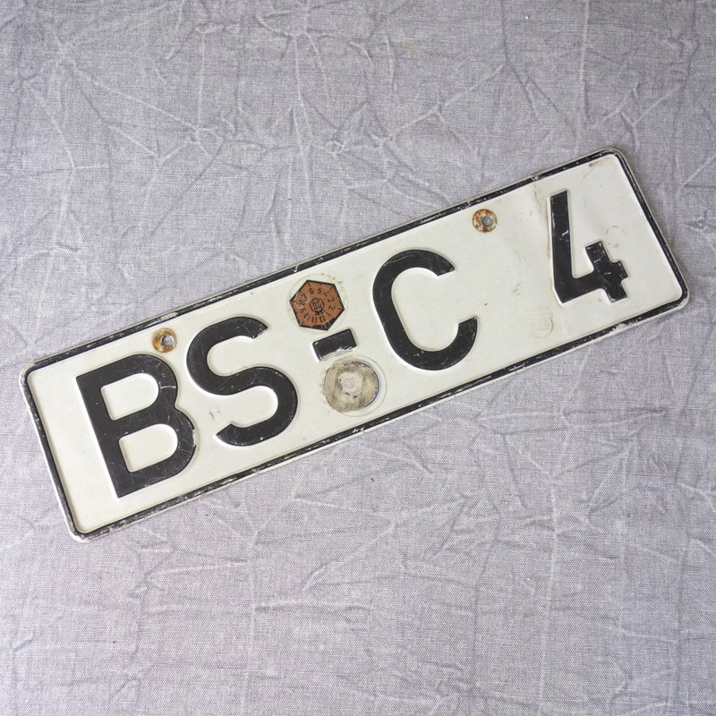 Upcycled License Plates - Etsy