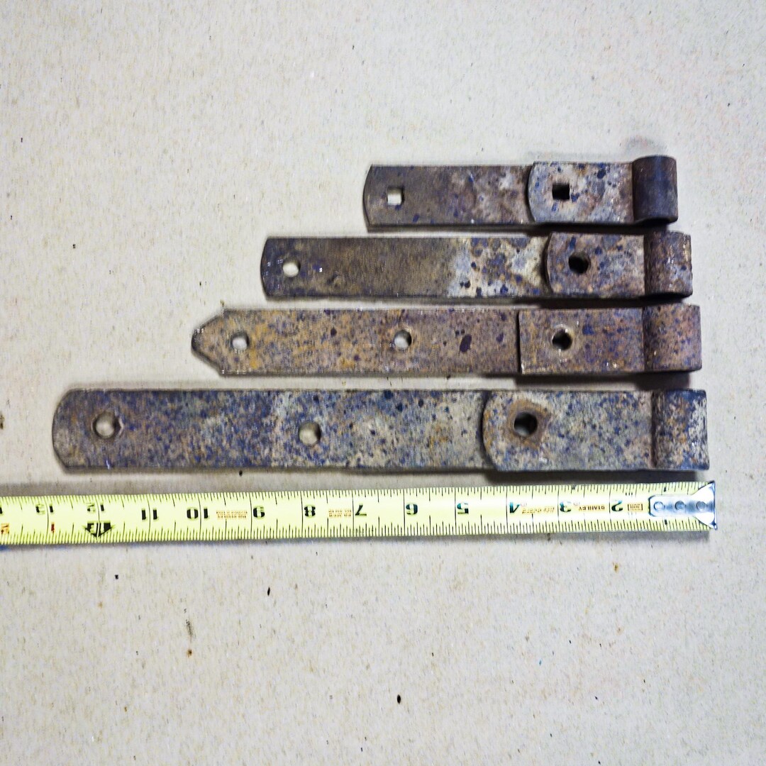 Choice Vintage Forged Iron Strap Hinges, Barn Door Shutter Hinges ...