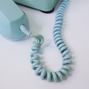 Retro Western Electric Aqua Blue Rotary Dial Phone, Vintage Bell ...