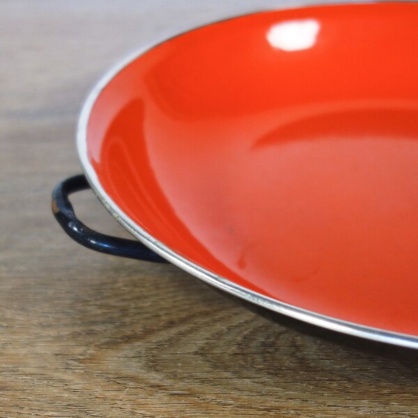 Vintage Enamel Pan - Etsy