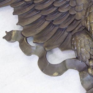 Vintage Large Syroco Eagle Wall Art, Mid Century Americana Wall Decor ...