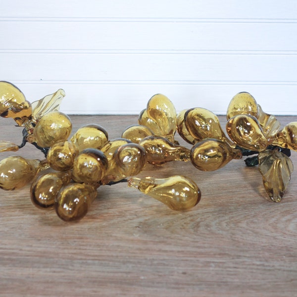 1960s Glass Grapes - Etsy