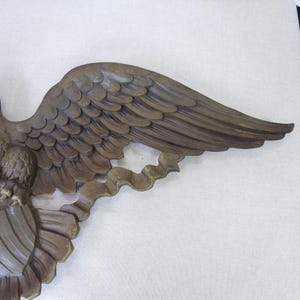 Vintage Large Syroco Eagle Wall Art, Mid Century Americana Wall Decor ...