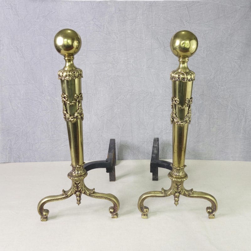 Large Andirons - Etsy