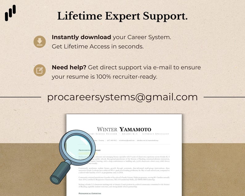 2026 ATS Teacher Resume Template Bundle | Teaching CV + Cover Letter ...