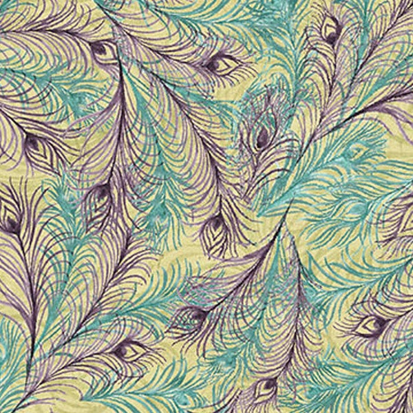 Teal Purple Fabric - Etsy