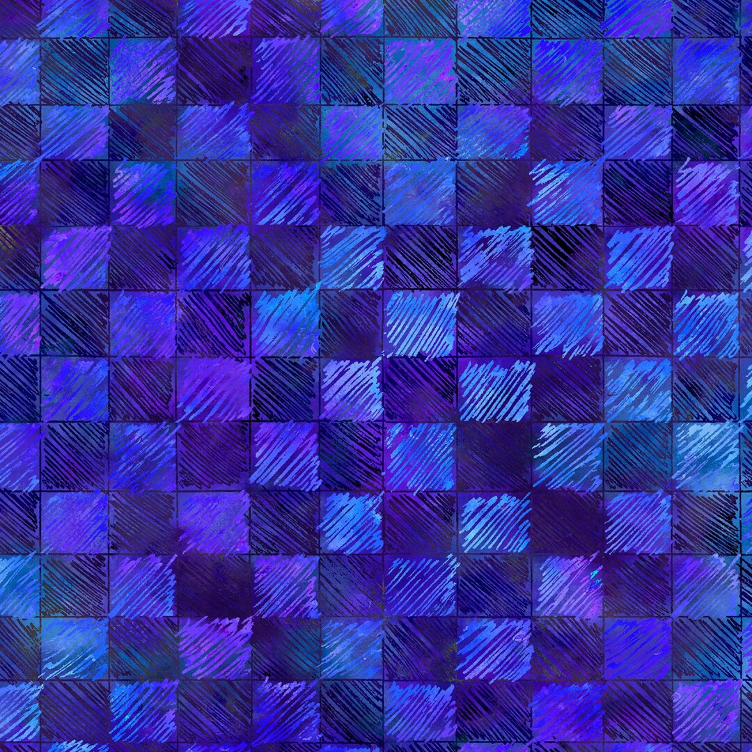 Blue Checker, Monochrome Checker, Checker Print - Etsy